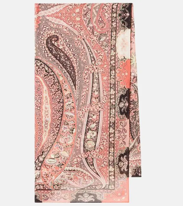 Etro Paisley Shawl - Pink