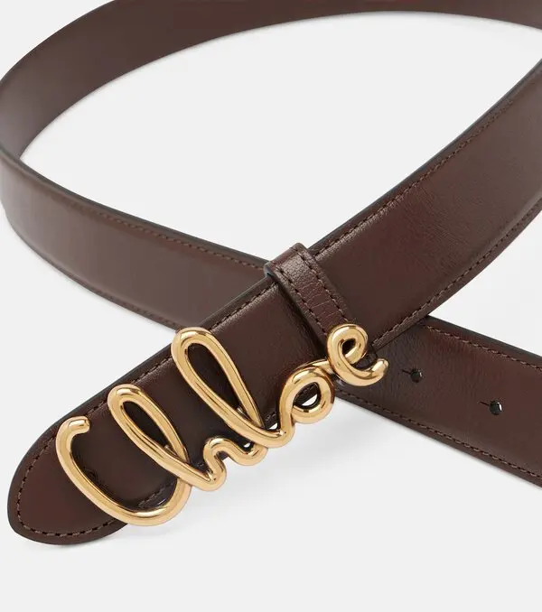 Chloé Iconic Embellished Leather Belt