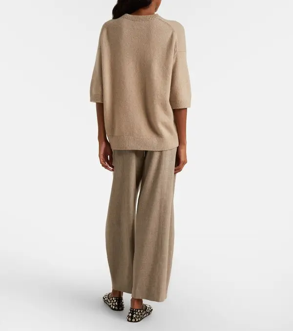 Khaite Ares Cashmere Sweater - Beige
