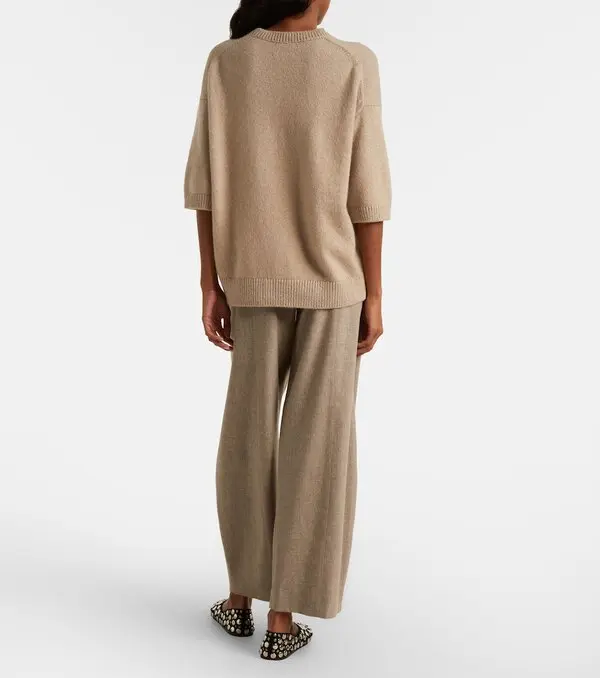 Khaite Ares Cashmere Sweater - Beige