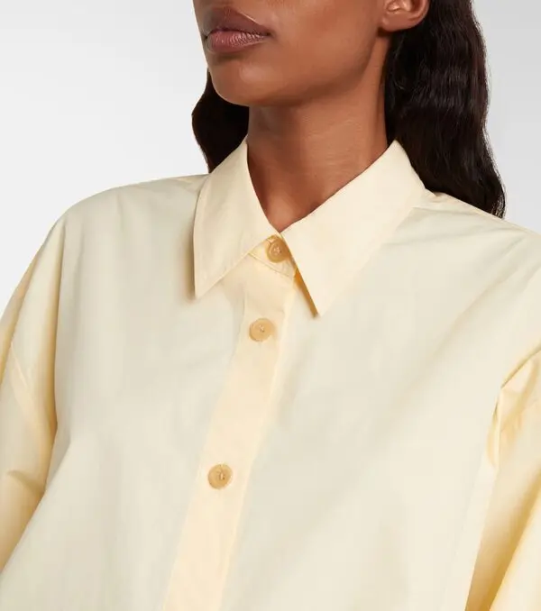 Khaite Goya Cotton Poplin Shirt