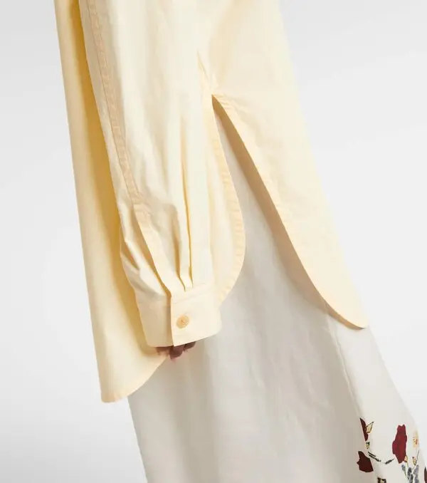 Khaite Goya Cotton Poplin Shirt