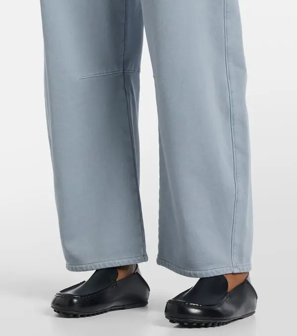 Citizens Of Humanity Miro Cotton Fleece Sweatpants - Blue