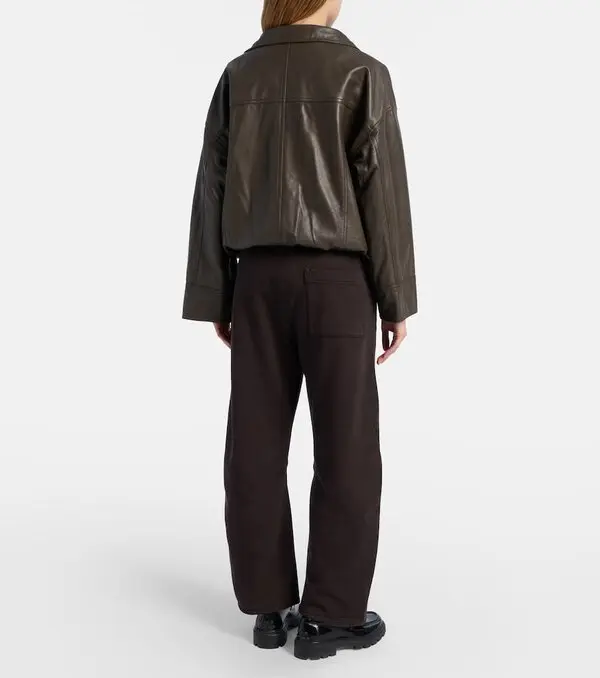 Citizens Of Humanity Miro Cotton Fleece Sweatpants - Brown