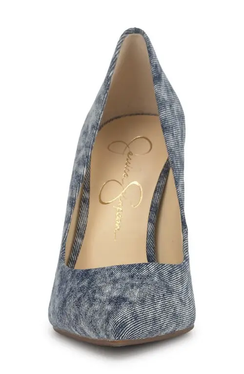 Jessica Simpson Cassani Pointy Toe Pump - Shadow Blue