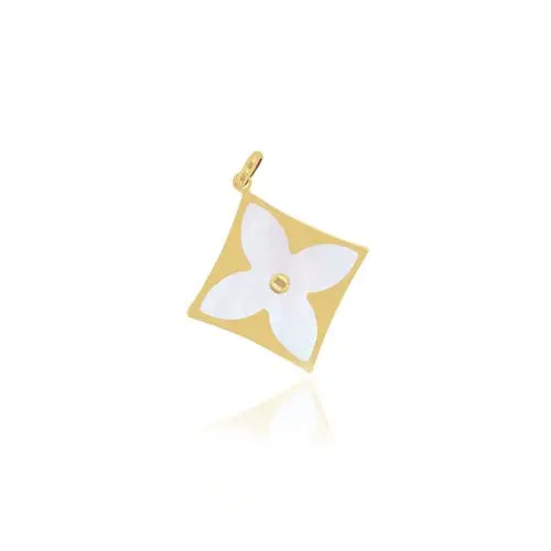 THE LOVERY FINE JEWELRY Flower Charm - Mother Of Pearl