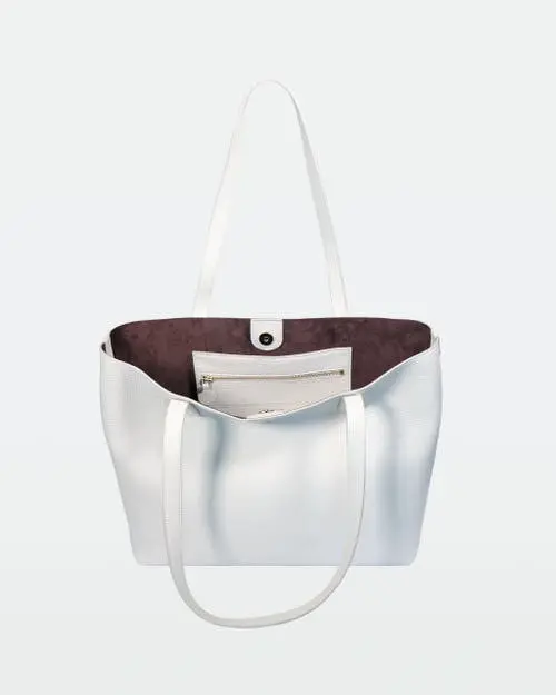 MODHER The Bellagio Tote Bag - White