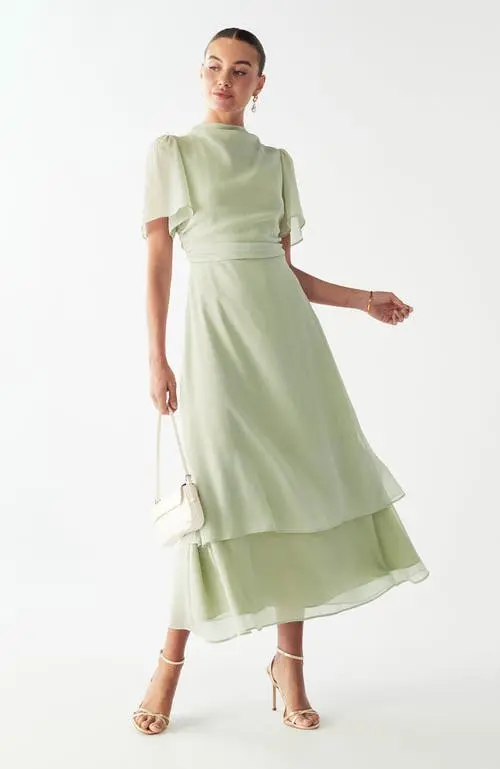 WILLA Rory Midi Dress