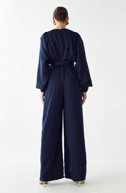 WILLA Salem Jumpsuit - Navy Blue