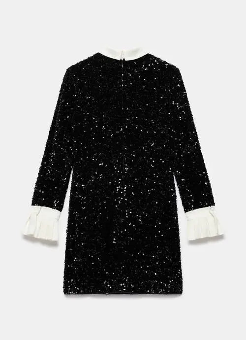 Mint Velvet Sequin Embellished Shirt Dress