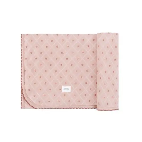 ELY'S & CO. Aurora Classics Diamond Print Collectionblanket - Pink
