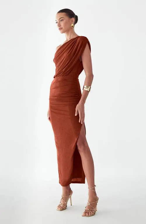 BWLDR Veleda Midi Dress - Spice