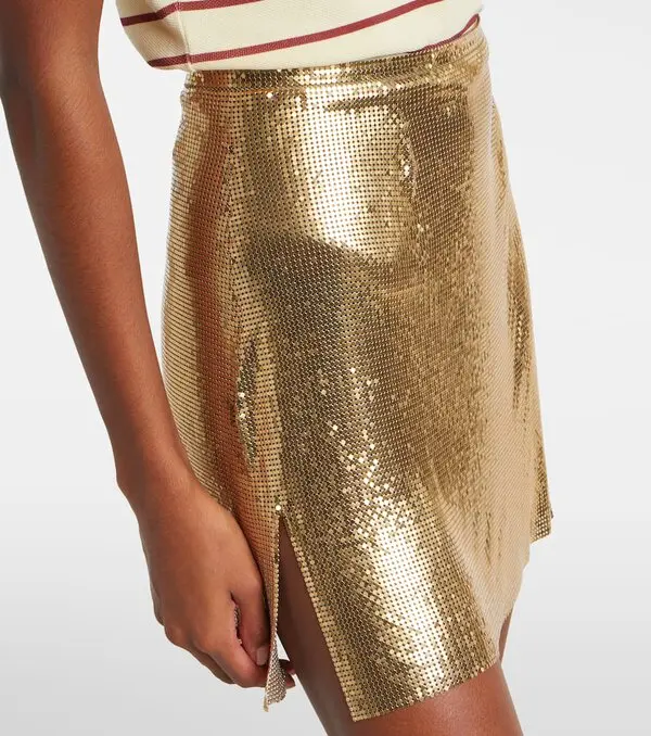 Rabanne Chainmail Mini Skirt