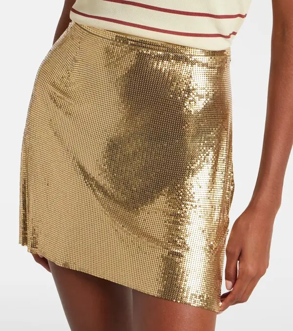 Rabanne Chainmail Mini Skirt