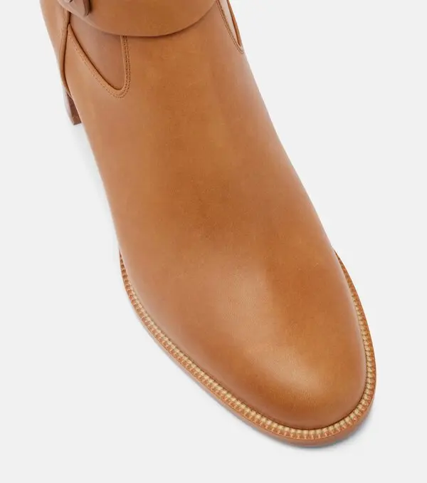 CHRISTIAN LOUBOUTIN Dianouchette 70 Leather Ankle Boots
