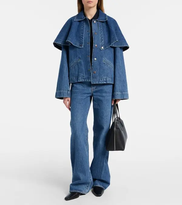 FRAME Cape Denim Jacket