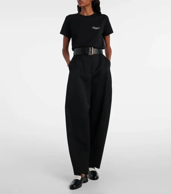 Givenchy Logo Cotton T-shirt - Black