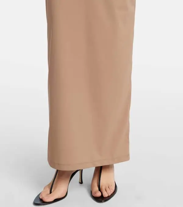 Christopher Esber Ruched Jersey Maxi Dress