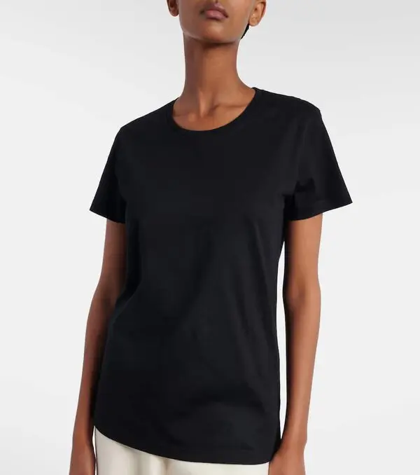 Moncler Logo Cotton Jersey T-shirt