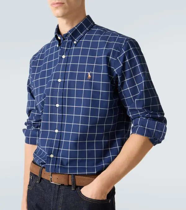 Polo Ralph Lauren Checked Cotton Poplin Shirt