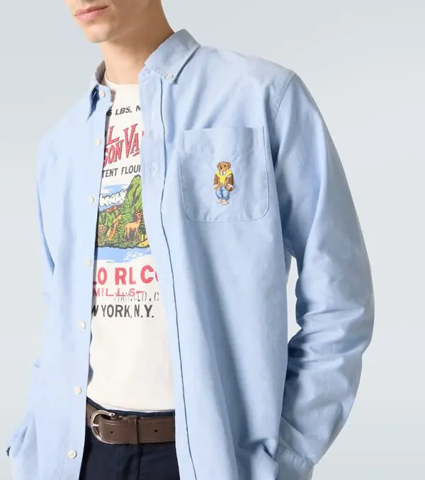 Polo Ralph Lauren Polo Bear Cotton Shirt