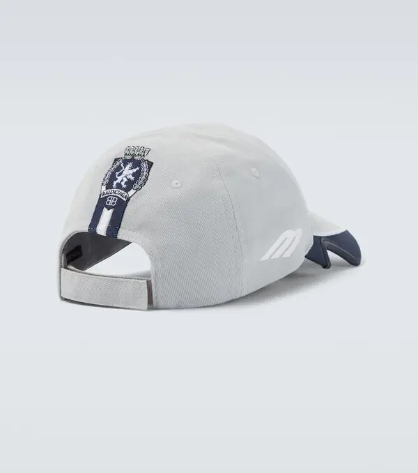 Balenciaga Logo Cotton Baseball Cap