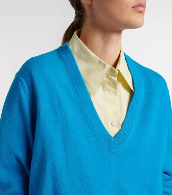Jardin Des Orangers Cashmere V-neck Sweater