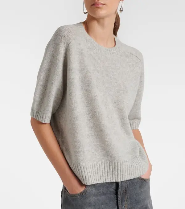 Jardin Des Orangers Cashmere Crewneck Sweater - Grey