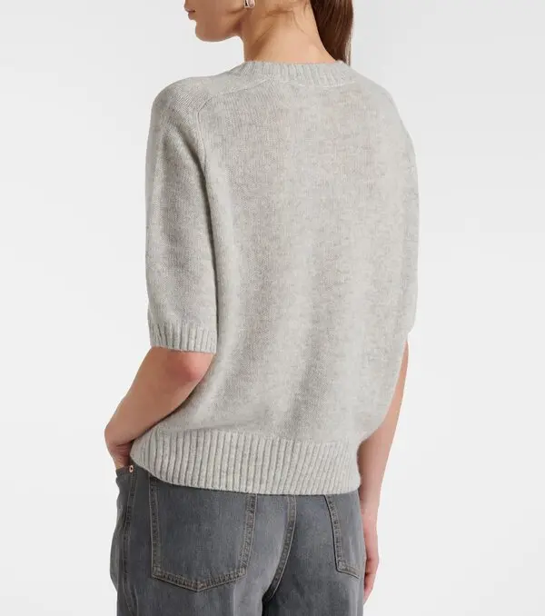 Jardin Des Orangers Cashmere Crewneck Sweater - Grey