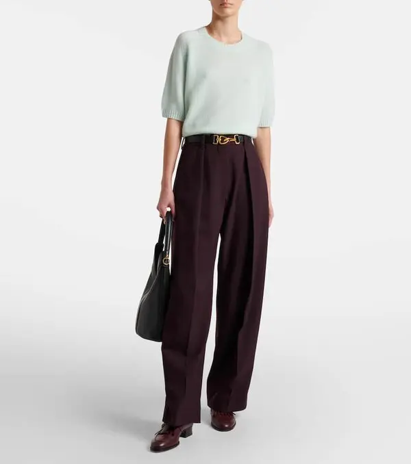 Jardin Des Orangers Cashmere Crewneck Sweater - Green
