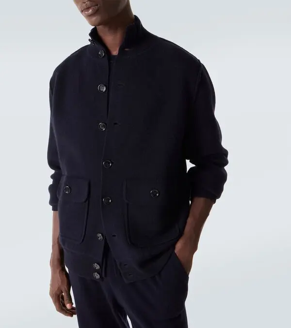 ALLUDE Wool And Cashmere Jacket