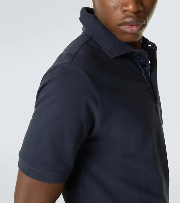 Etro Pegaso Cotton Polo Shirt