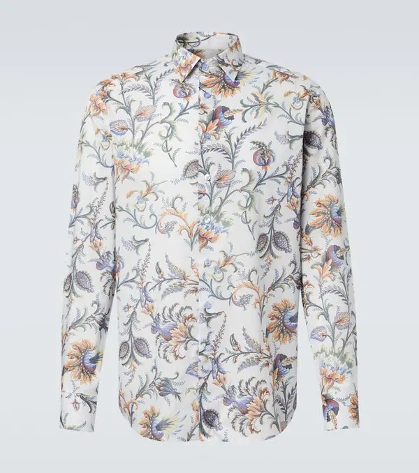 Etro Floral Cotton Shirt