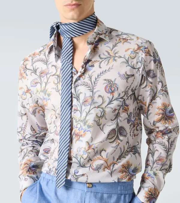 Etro Floral Cotton Shirt