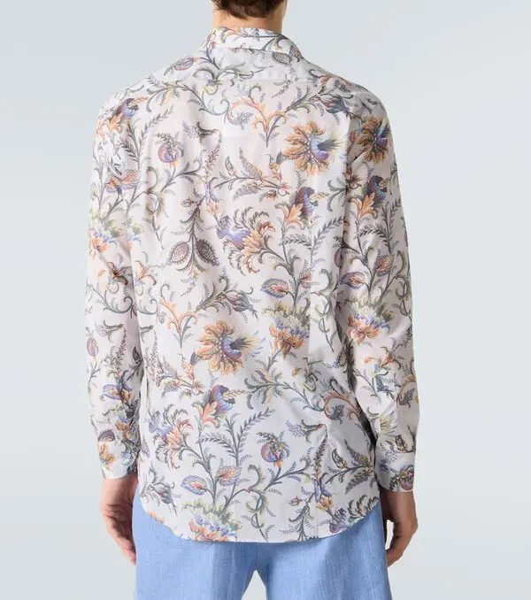 Etro Floral Cotton Shirt