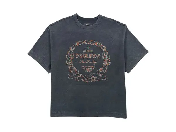 PURPLE BRAND Hwt Textured Short Sleeve Jersey