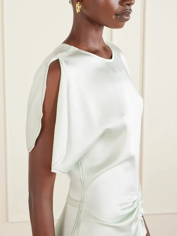 Victoria Beckham Gathered Mini Dress