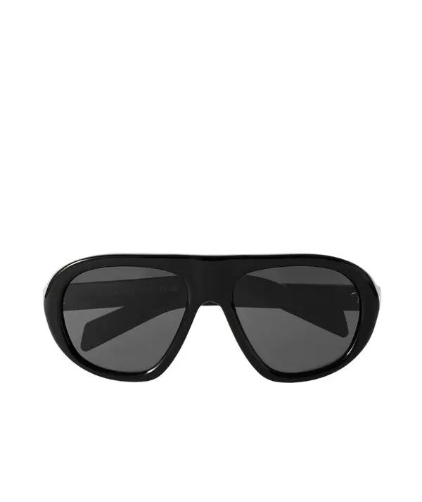 Prada Oversized Aviator Sunglasses - Black