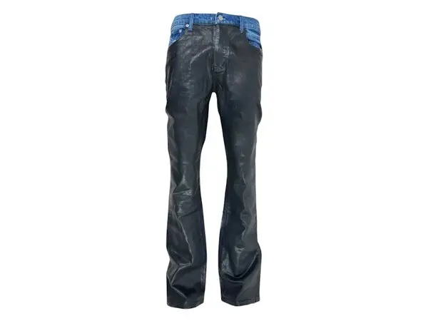 PURPLE BRAND Coated Flare Jeans