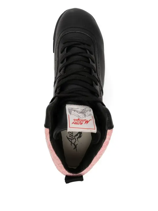 AUTRY Malga Mid Top Sneakers - Black