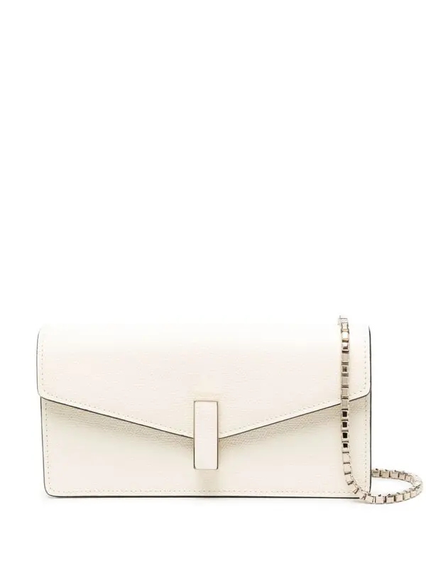VALEXTRA Iside Leather Clutch