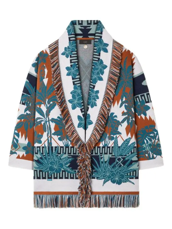Alanui Island Soul Wool Cardigan - Multi