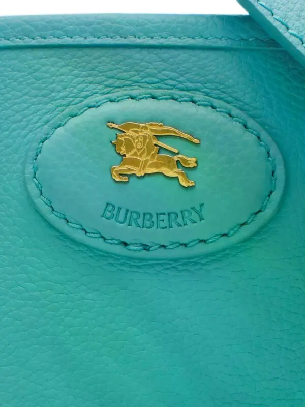Burberry Bloomsbury Reversible Check Tote Bag - Blue