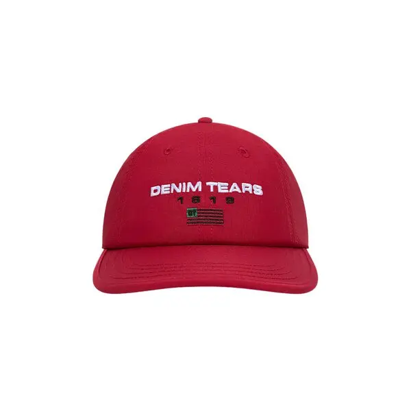 DENIM TEARS 1619 Cap - Red