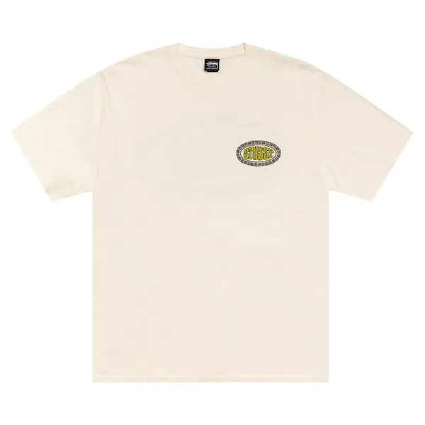 StÜssy Tile Oval Tee - Cream
