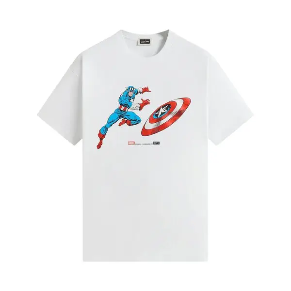 Kith X Marvel Captain America Vintage Tee