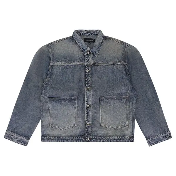 WHO DECIDES WAR BY EV BRAVADO Furor Waxed Denim Jacket