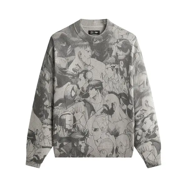 Kith X Marvel Vs. Capcom Super Heroes Crewneck Sweater