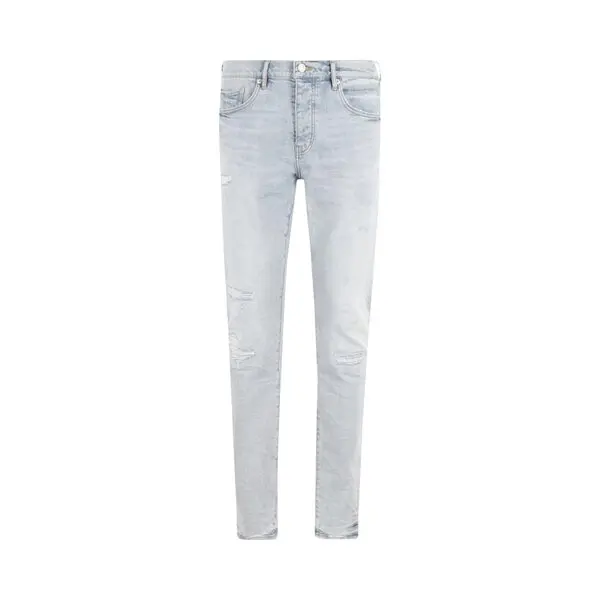 PURPLE BRAND Skinny Kivu Repair Jeans - Blue