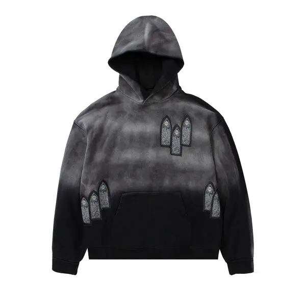 WHO DECIDES WAR Faded Hooded Pullover